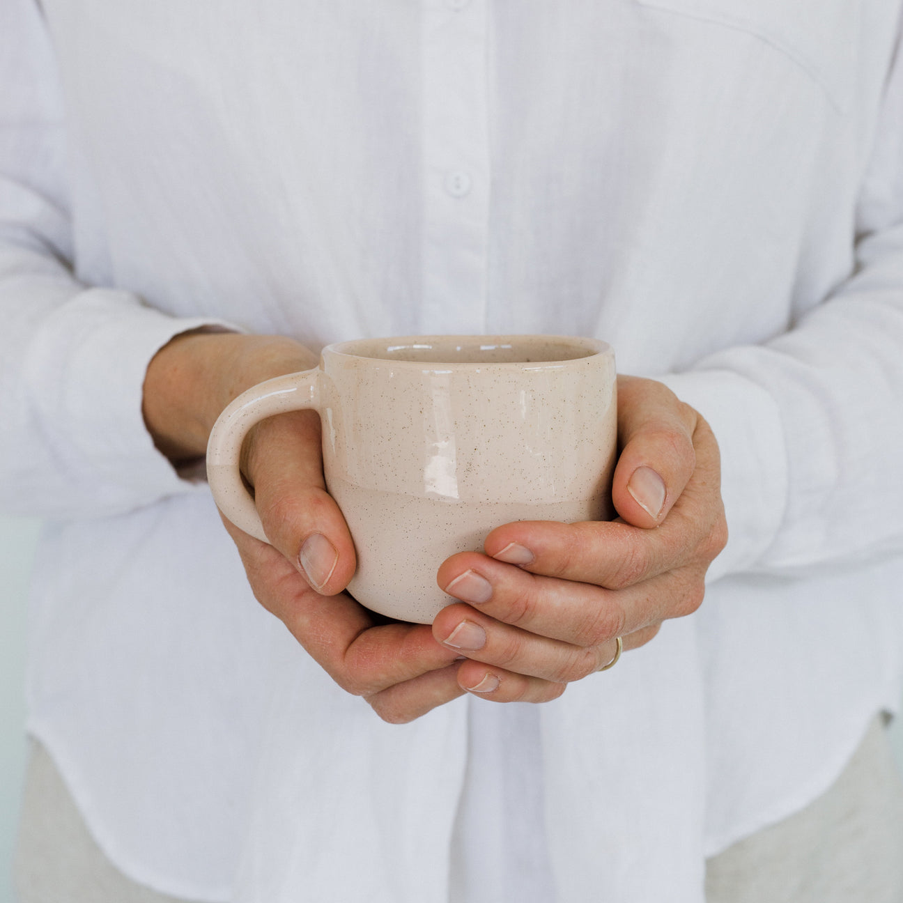 Handmade NZ Ceramic Mug, Pink Sand – JS Ceramics NZ